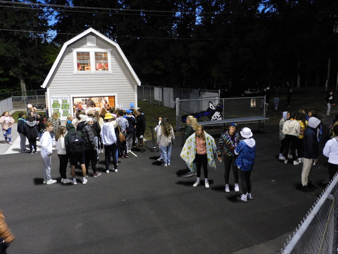 Laura’s World Fund comes through for Merrimack HS with new concession ...